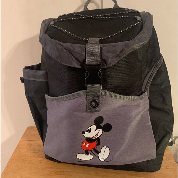 Disney | Bags | Disney Mickey Mouse Insulated Backpack With Outside ...